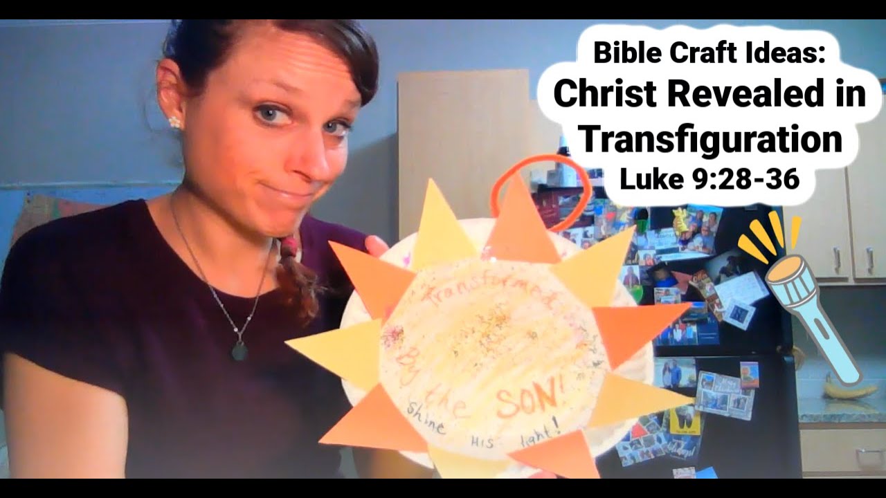 Transfiguration of Christ Bible Mini Book Craft Activity for Sunday ...
