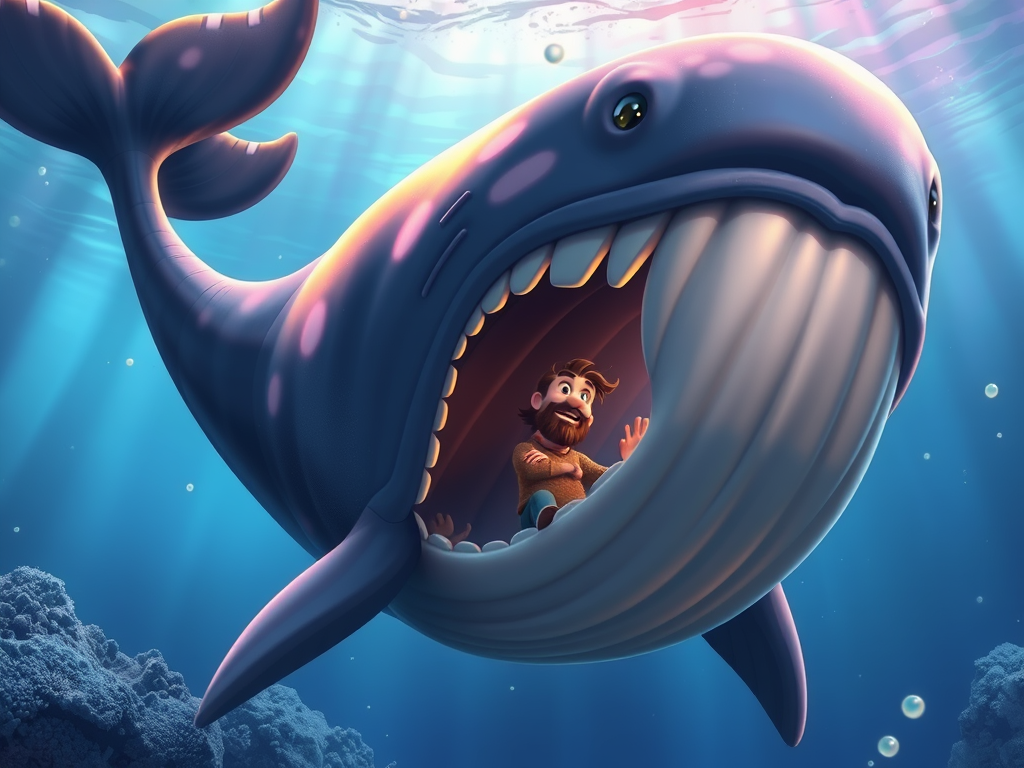 Bible Story: Jonah and the Big Fish (Jonah 1-4) for Kids Ministry | PDF ...